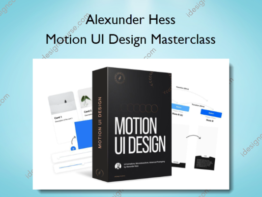 UI Design & Animation Masterclass – Figma, Principle & After Effects ...